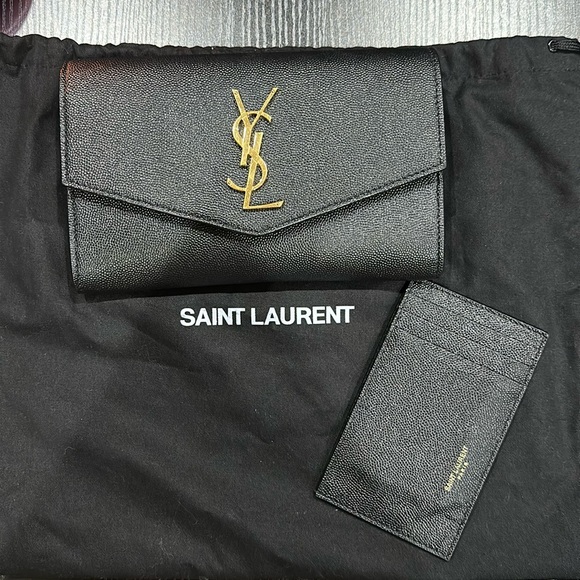 Yves Saint Laurent | Bags | Ysl Uptown Wallet On Chain W | Poshmark